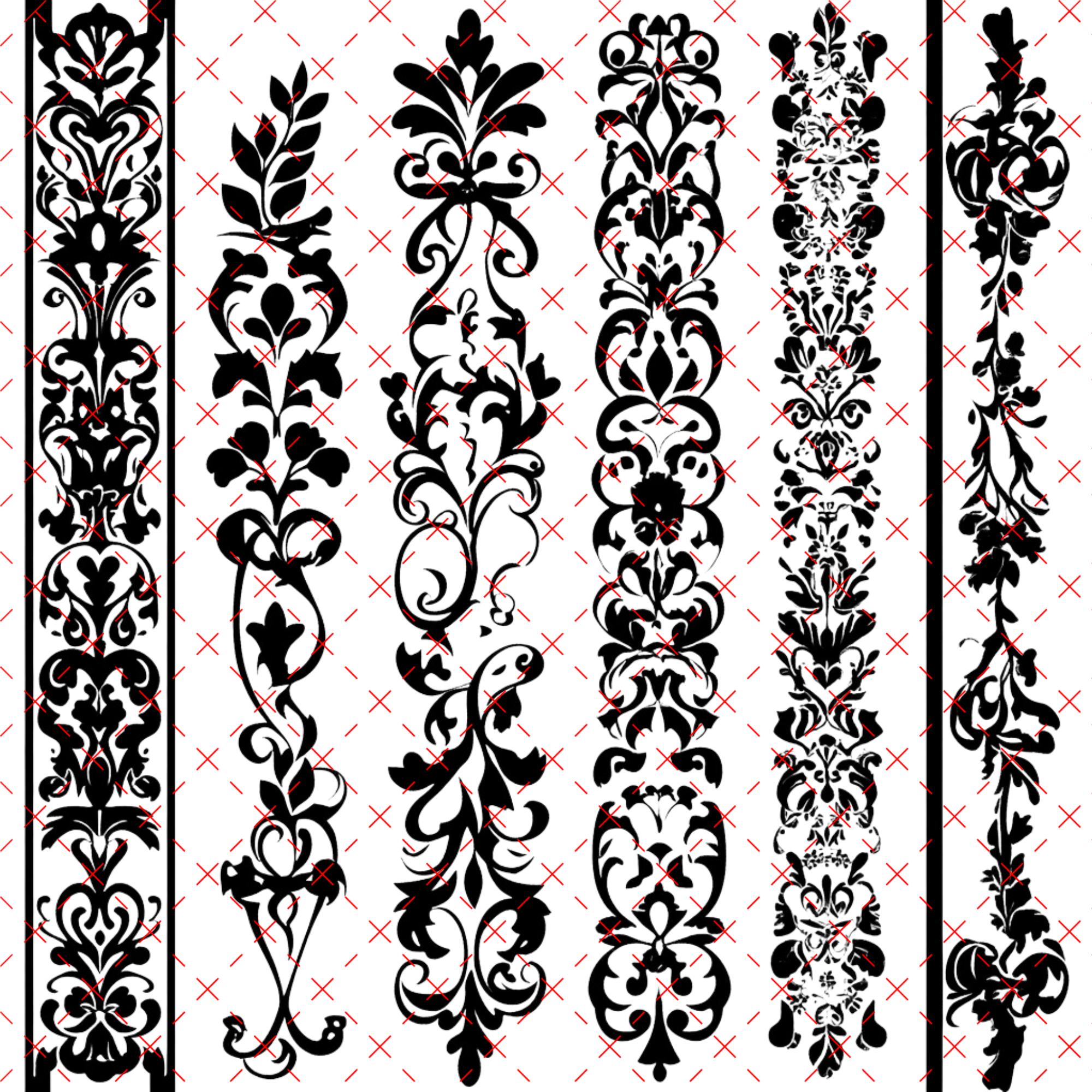 10X10-55 OUTLINES 6 – 216 Tumblers
