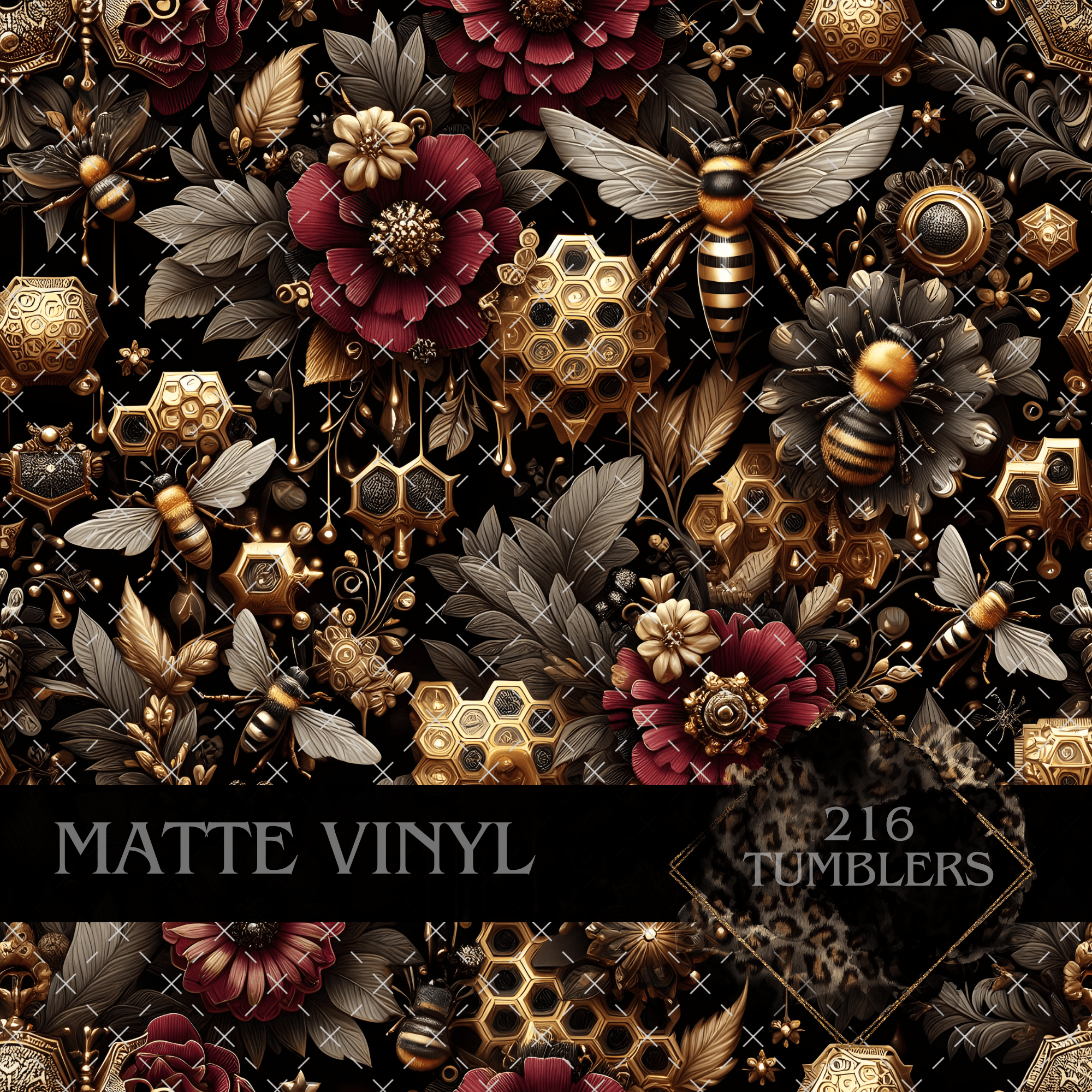 8046 LUXURY BEES – 216 Tumblers